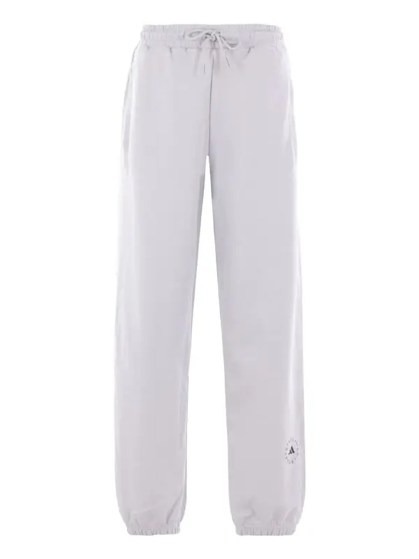 Adidas By Stella McCartney Organic Cotton Blend Trousers - Grey