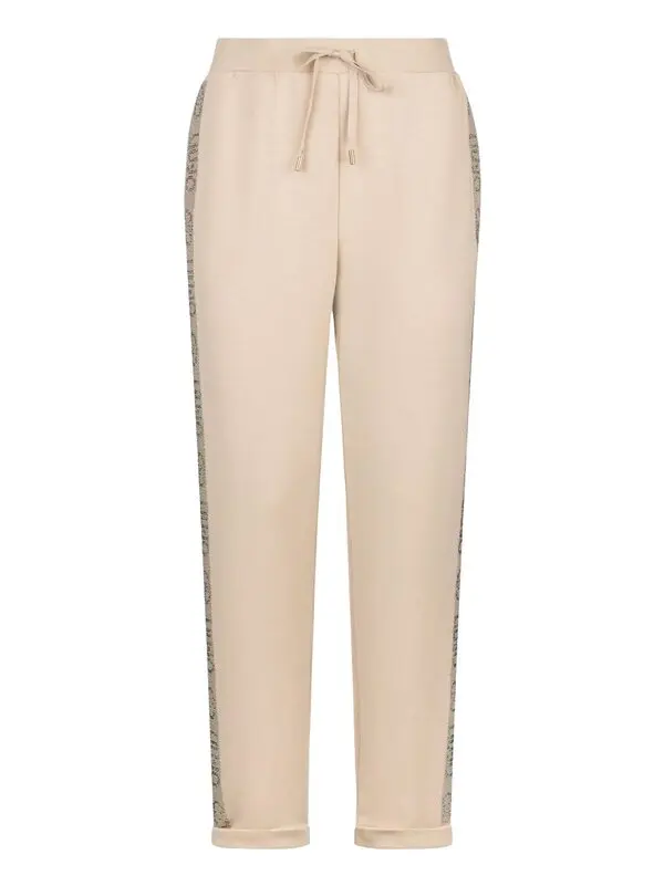Liu Jo Straight Leg Trousers - Beige