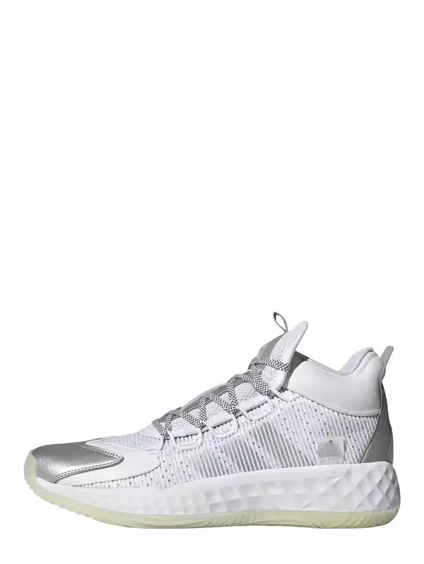 Adidas Pro Boost Mid Trainers - White