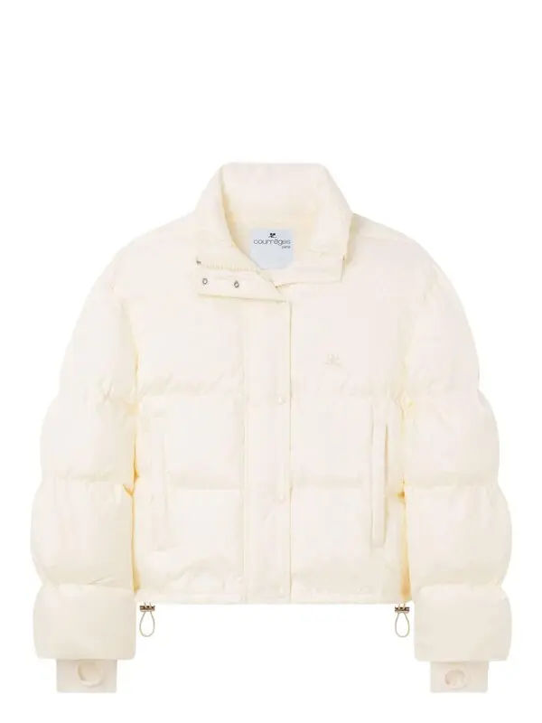 COURREGES Padded Jacket - Beige