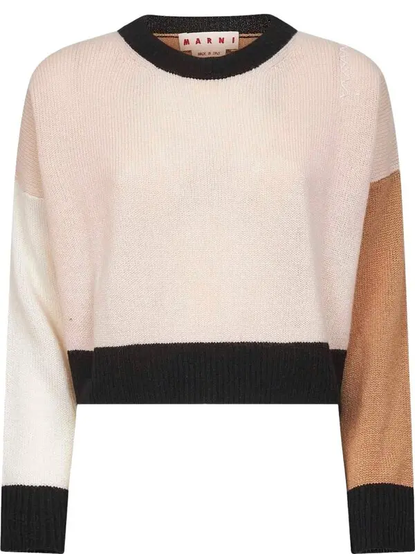 Marni Crew Neck Sweater - Pink