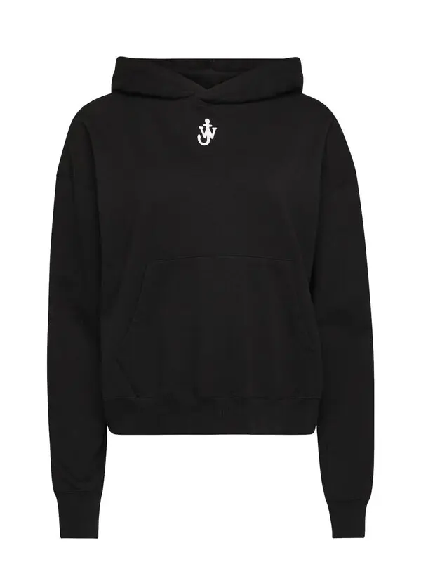 J.W.ANDERSON Classic Hooded Sweater - Black
