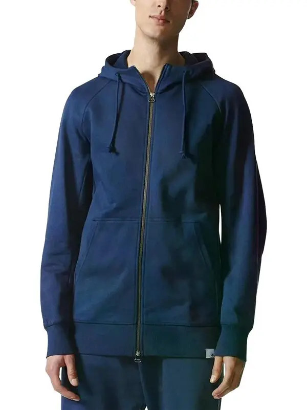 Adidas Full-zip Hoodie - Blue
