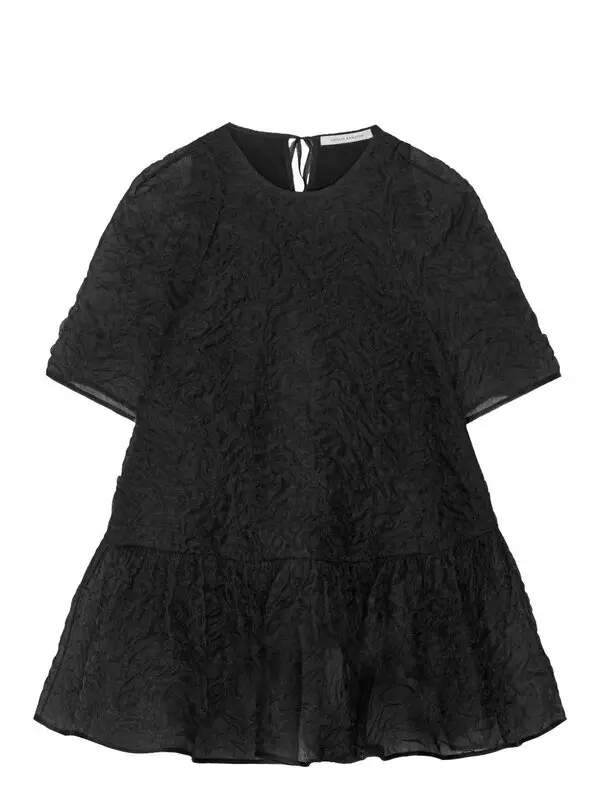 Cecilie Bahnsen Susi Ruffled Blouse - Black