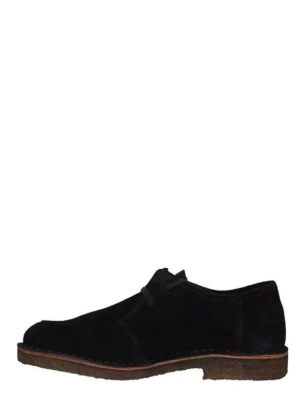 ASTORFLEX Suede Lace-up Shoes - Black