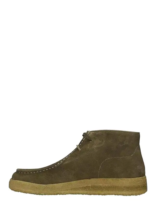 ASTORFLEX Suede Lace-up Boots - Green