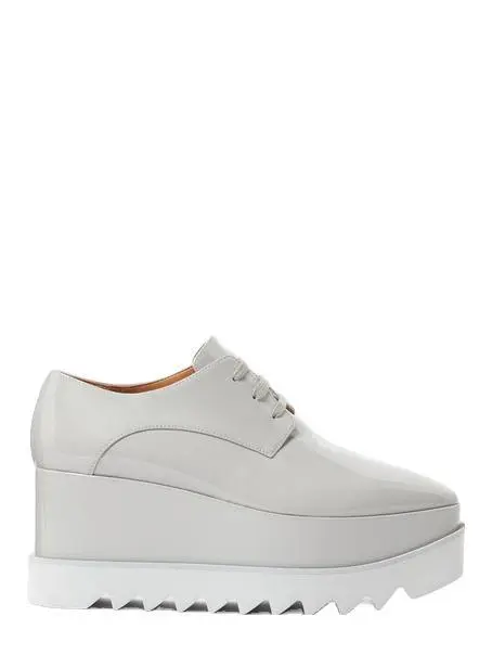 Stella McCartney Limited-edition Elyse Monochrome Platforms - Gray