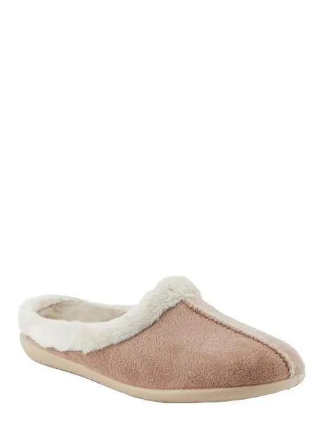 SPRING STEP SHOES Aushana Faux Fur Mule Slipper - Tan