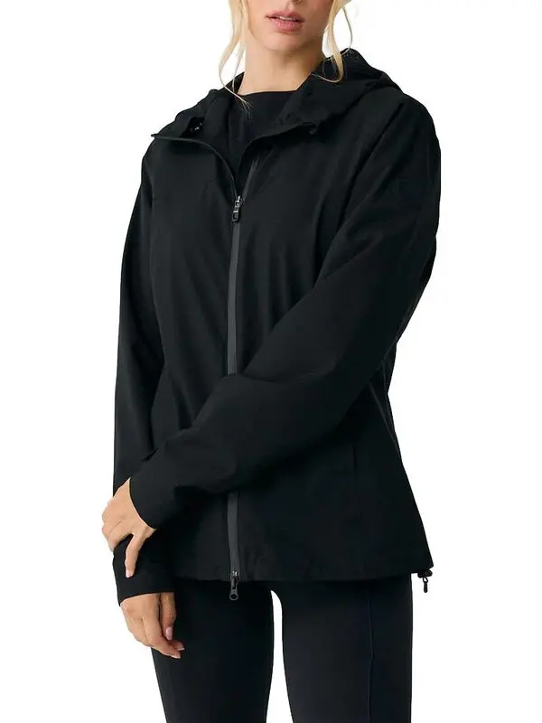 LOLE Element 2 Windproof Rain Jacket - Black Beauty