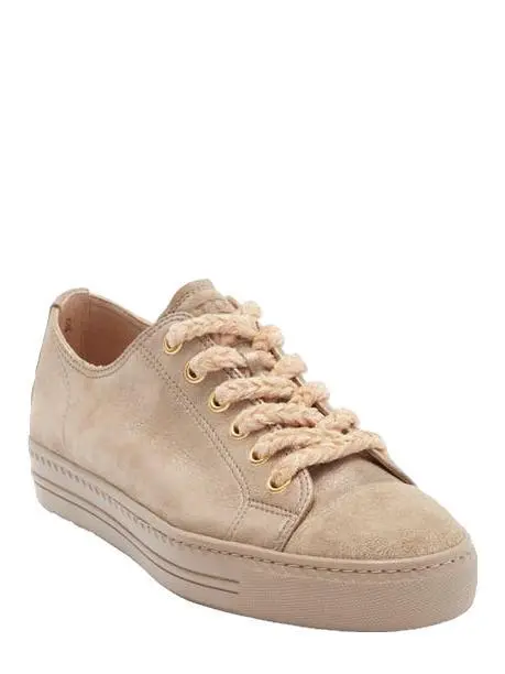 Paul Green Channing Platform Sneaker - Almond Champagne Combo