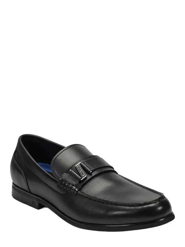 KENNETH COLE Estate Belted Loafer - Black