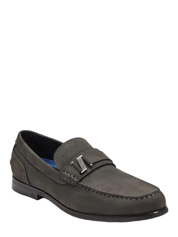 KENNETH COLE Estate Belted Loafer - Charcoal