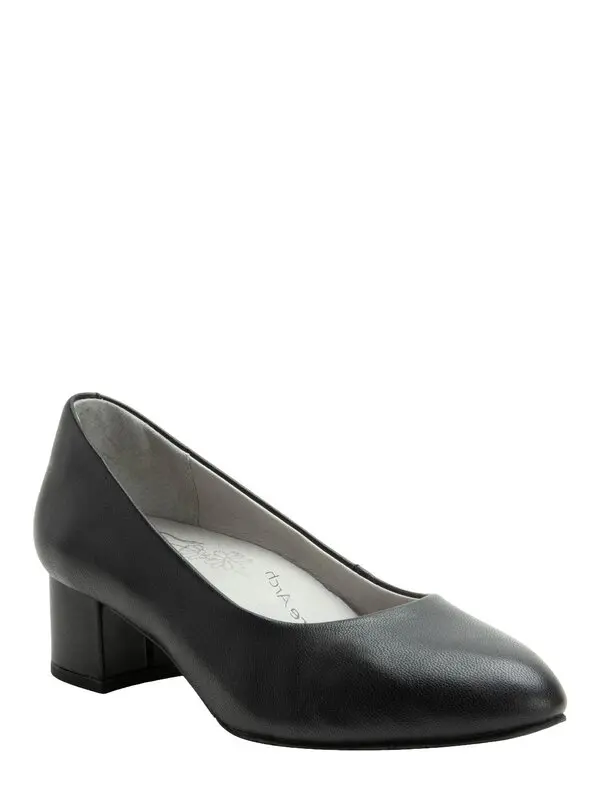 ALEGRIA BY PG LITE Lisah Almond Toe Pump - Black