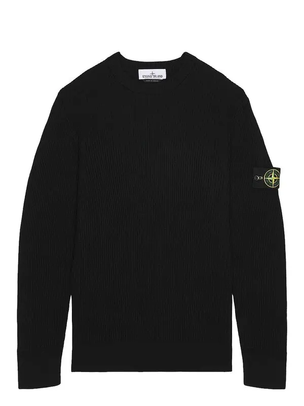 Stone Island Crewneck Sweater - Black