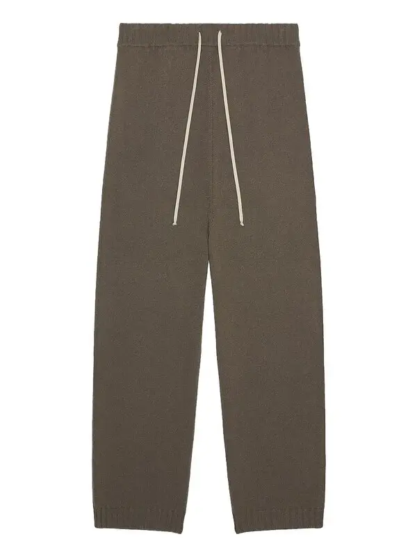 Rick Owens Track Pants In Grey - Dust