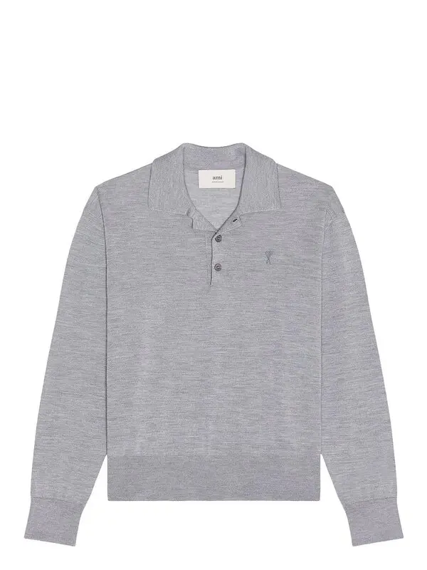Ami Polo - Grey