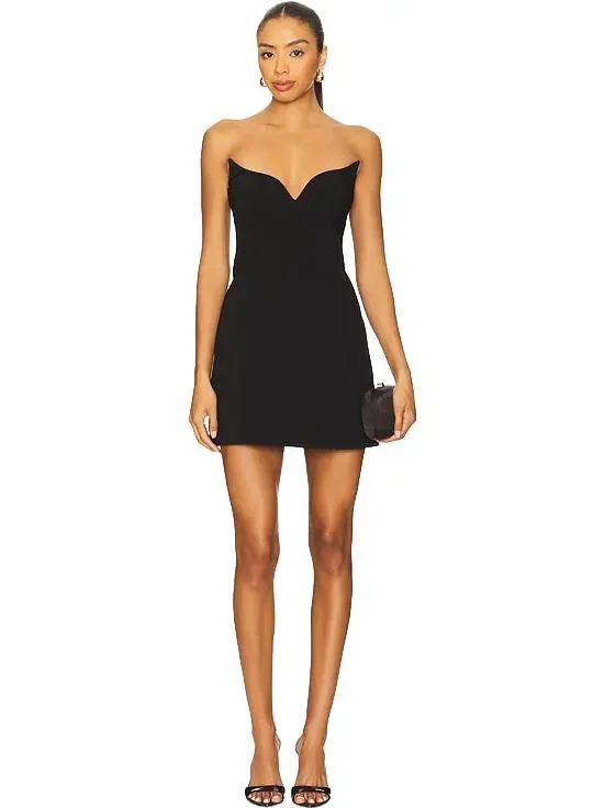 LOVERS AND FRIENDS Ketchum Mini Dress - Black