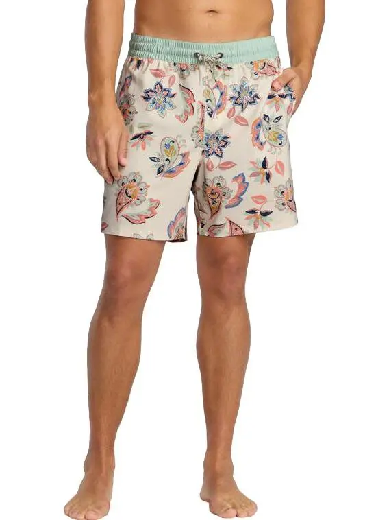 BILLABONG Cotton Blend Swim Shorts - Chili