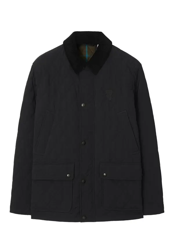 Burberry Quilted Barn Jacket - Black
