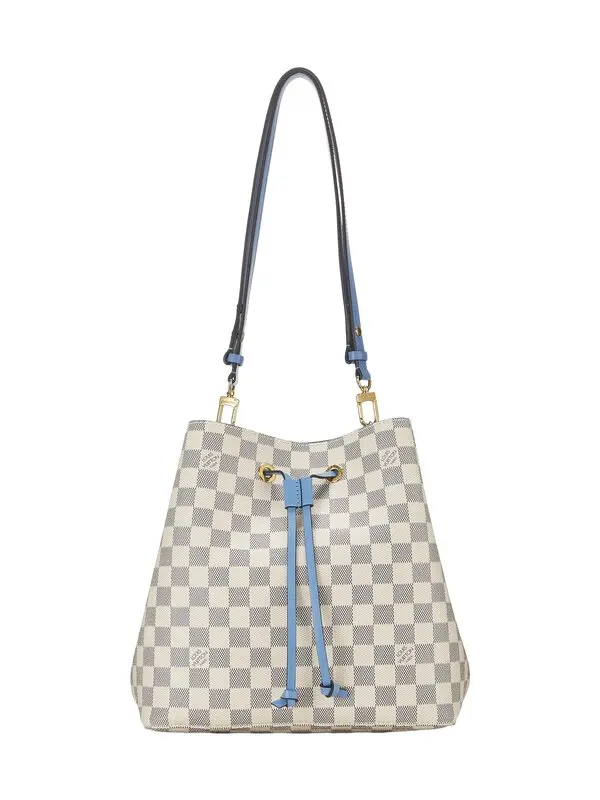 LOUIS VUITTON Damier Azur Neo Noé Bucket Bag - Blue