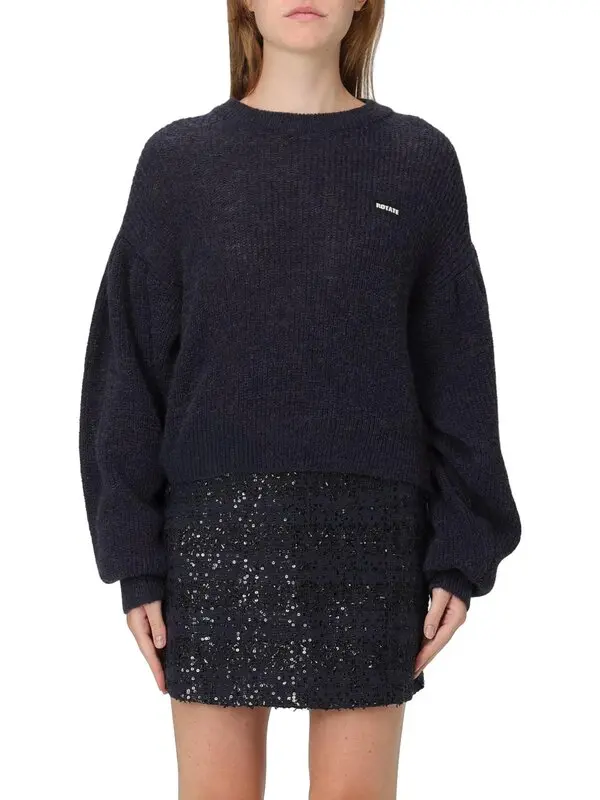 ROTATE BY BIRGER CHRISTENSEN Pullover Sweater - Blue