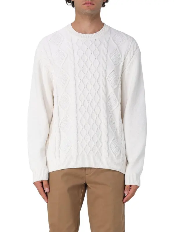 Armani Exchange Pullover Sweater - White