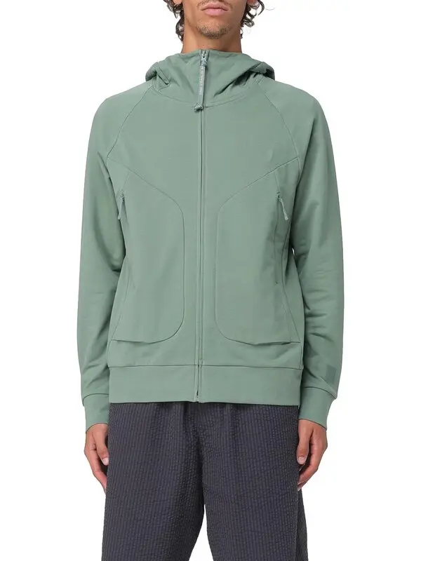 C.P. COMPANY Full Zip Hoodie - Green