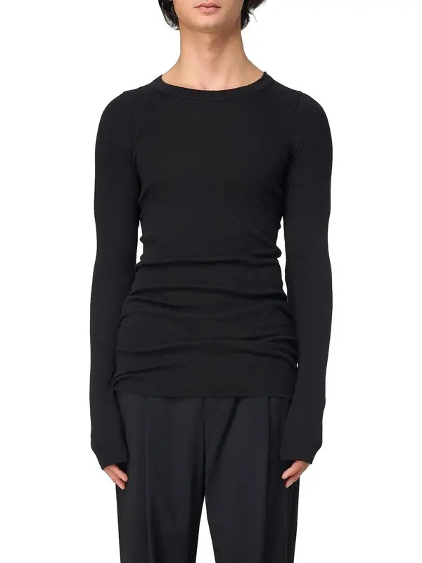 Rick Owens Long Sleeve Sweater - Black