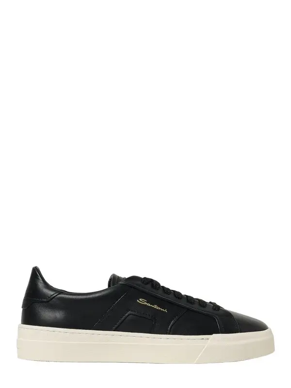 Santoni Lace-up Sneakers - Black