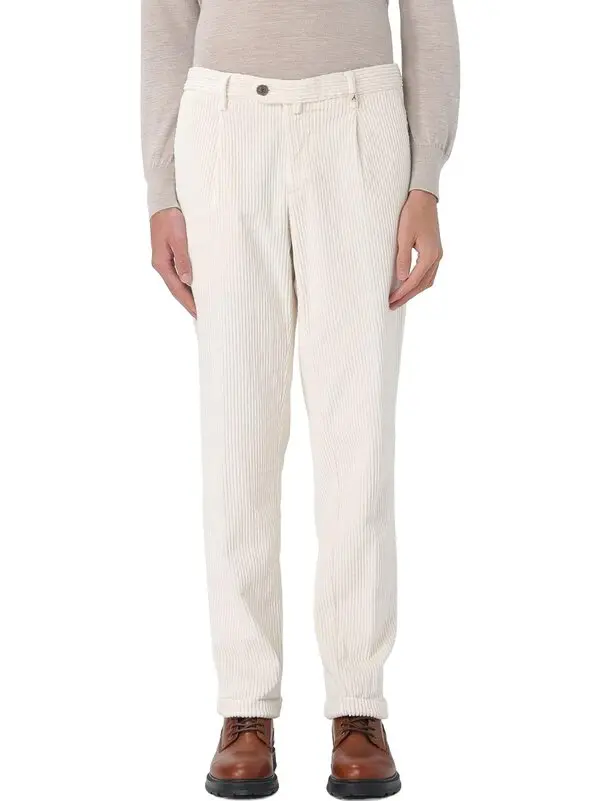 MYTHS Pleated Pants - White