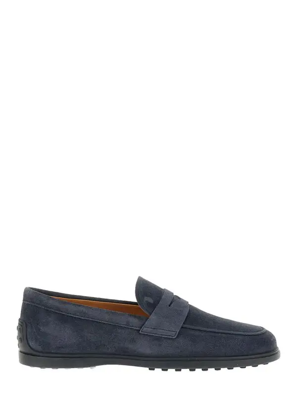 TOD'S Suede Loafers - Blue