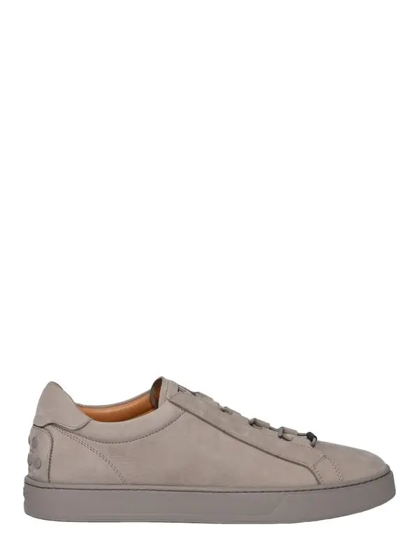 TOD'S Nubuck Slip-on Sneakers - Grey