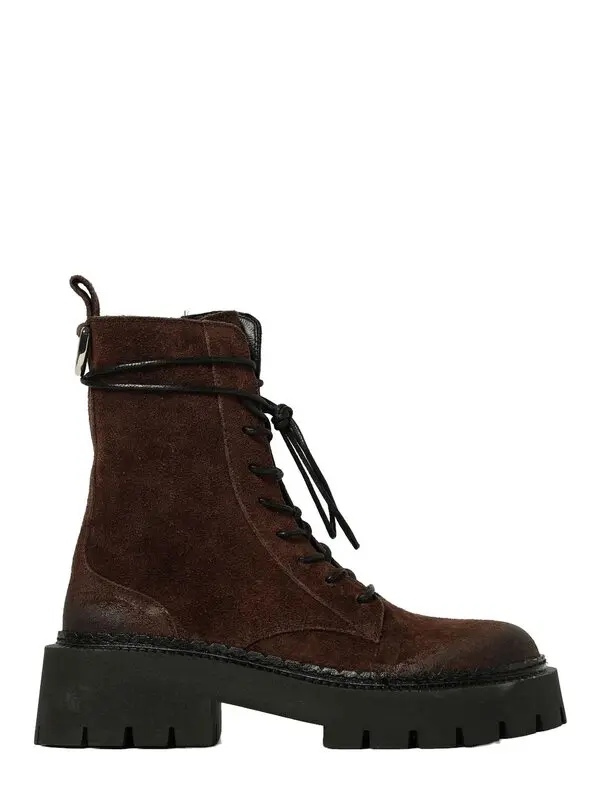 VIC MATIE Lace-up Boots - Brown