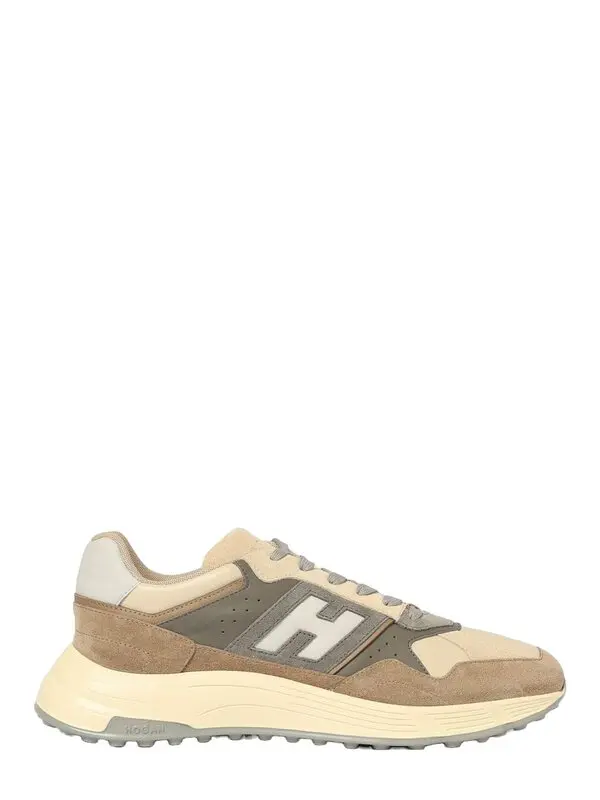 Hogan Low Top Sneakers - Beige
