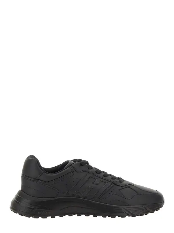 Hogan Lace Up Sneakers - Black