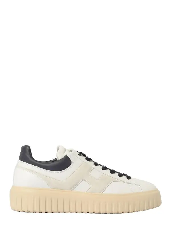 Hogan Lace Up Sneakers - White