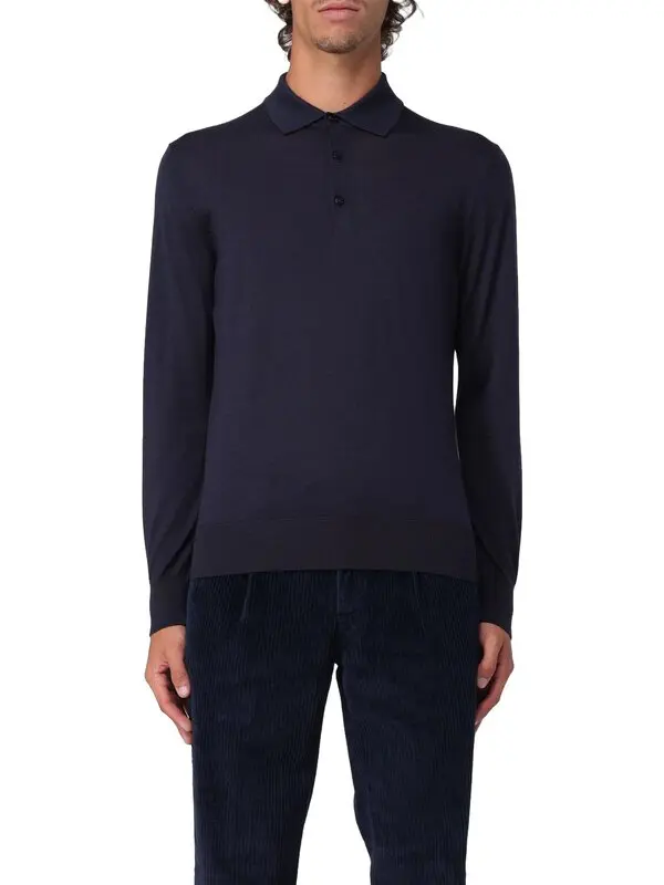Agnona Polo Shirt - Navy