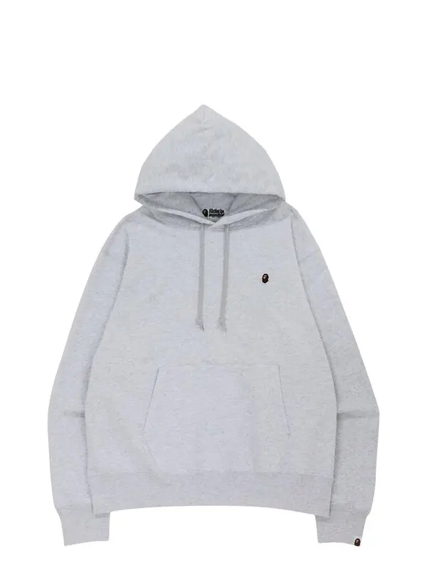 A BATHING APE Ape Head Pullover Hoodie - Grey