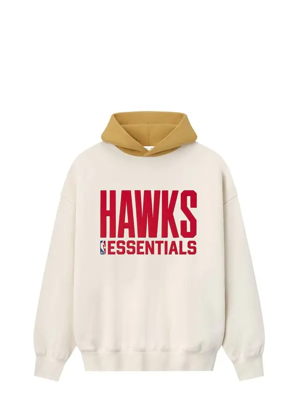 Fear Of God Hawks Hoodie - White
