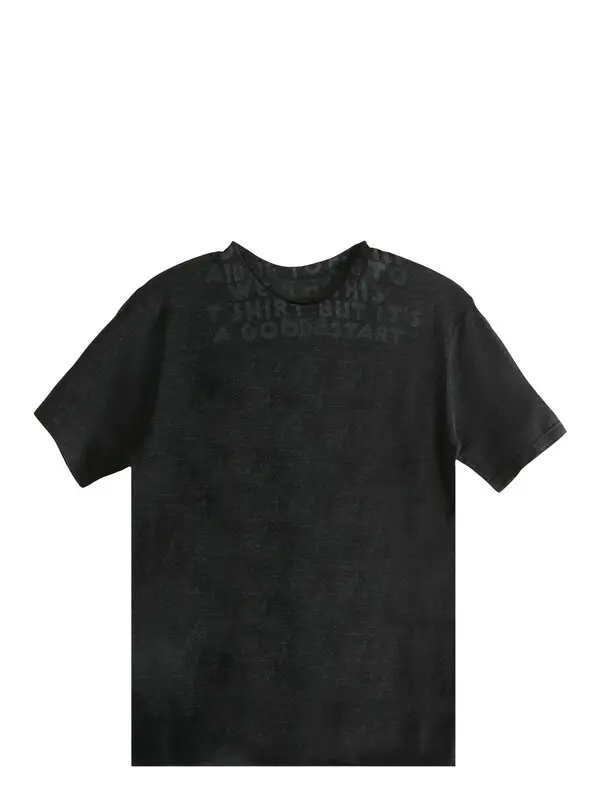 MAISON MARGIELA Crewneck T-shirt - Black