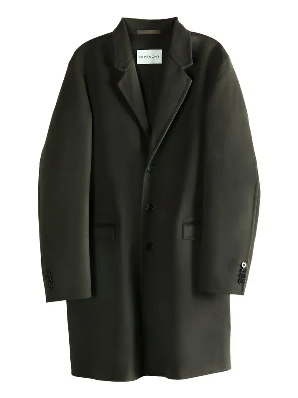 Givenchy Regular Fit Double Face Coat - Tan