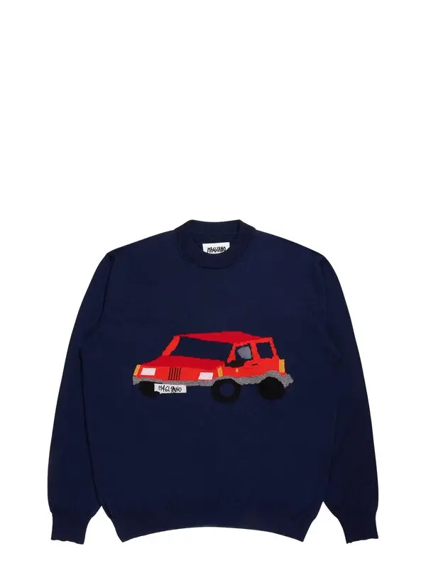 MAGLIANO Pandino Knit Sweatshirt - Blue