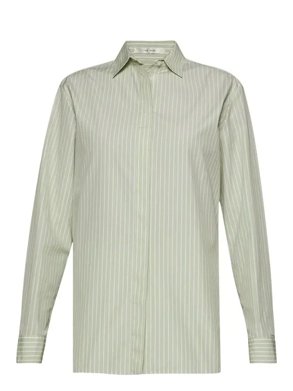 THE ROW Vanda Shirt - Green