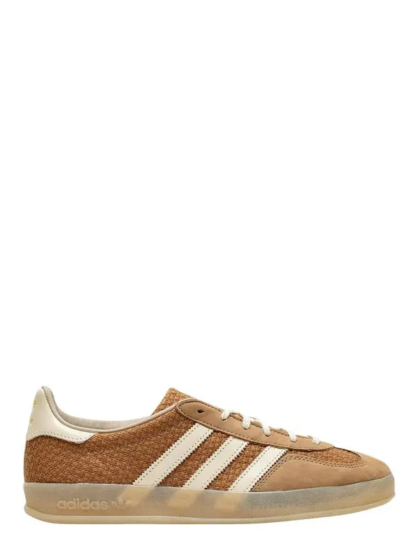 Adidas Gazelle Indoor Cotton Weave Sneakers - Brown