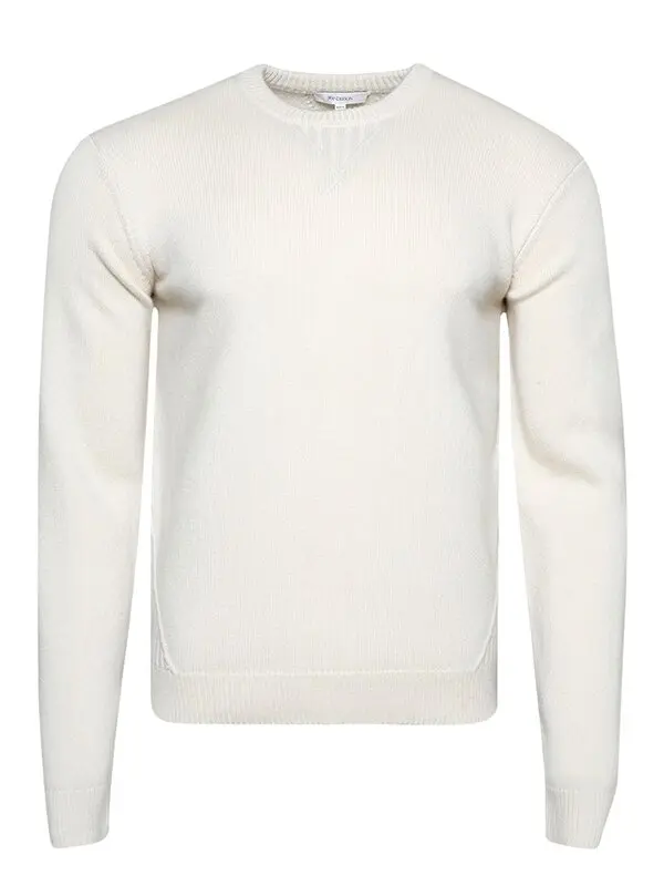 JW Anderson Jersey Detail Jumper - Cream