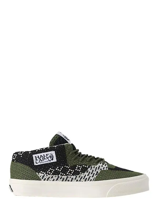 VANS Half Cab 33 Engineered Knit Sneakers - Green