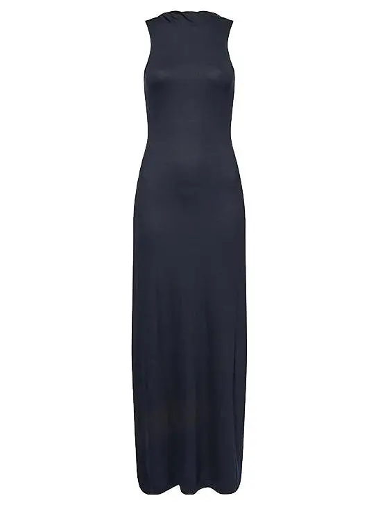 Remain Birger Christensen Lisbeth Scoop-neck Maxi Dress - Anthracite