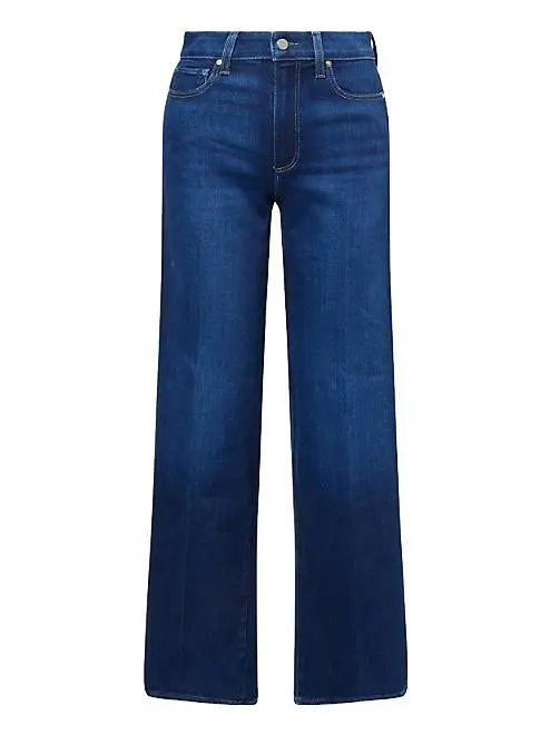 Paige Anessa Wide-leg Jeans - Duke Of York