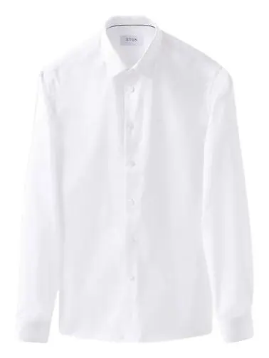 Eton Signature Super Slim-fit Cotton-twill Shirt - White