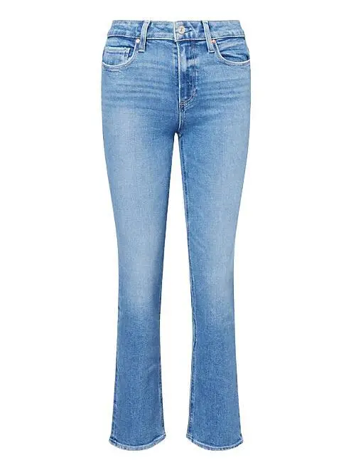 Paige Cindy Straight-leg Stretch-denim Jeans - Buckingham
